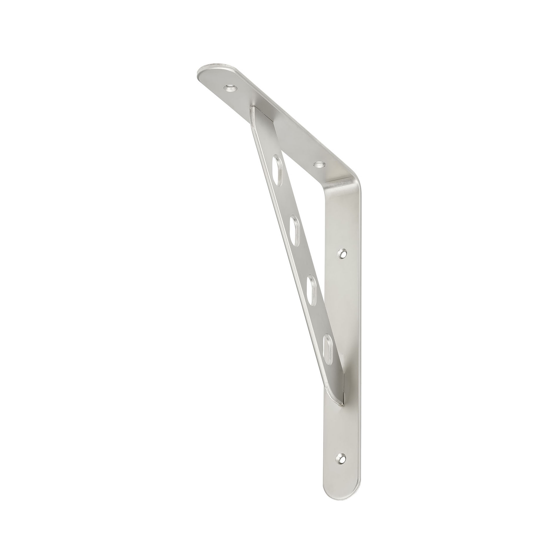 Shelf Bracket Alpha – Unp Nickel (00144250NM) - Vormann SA