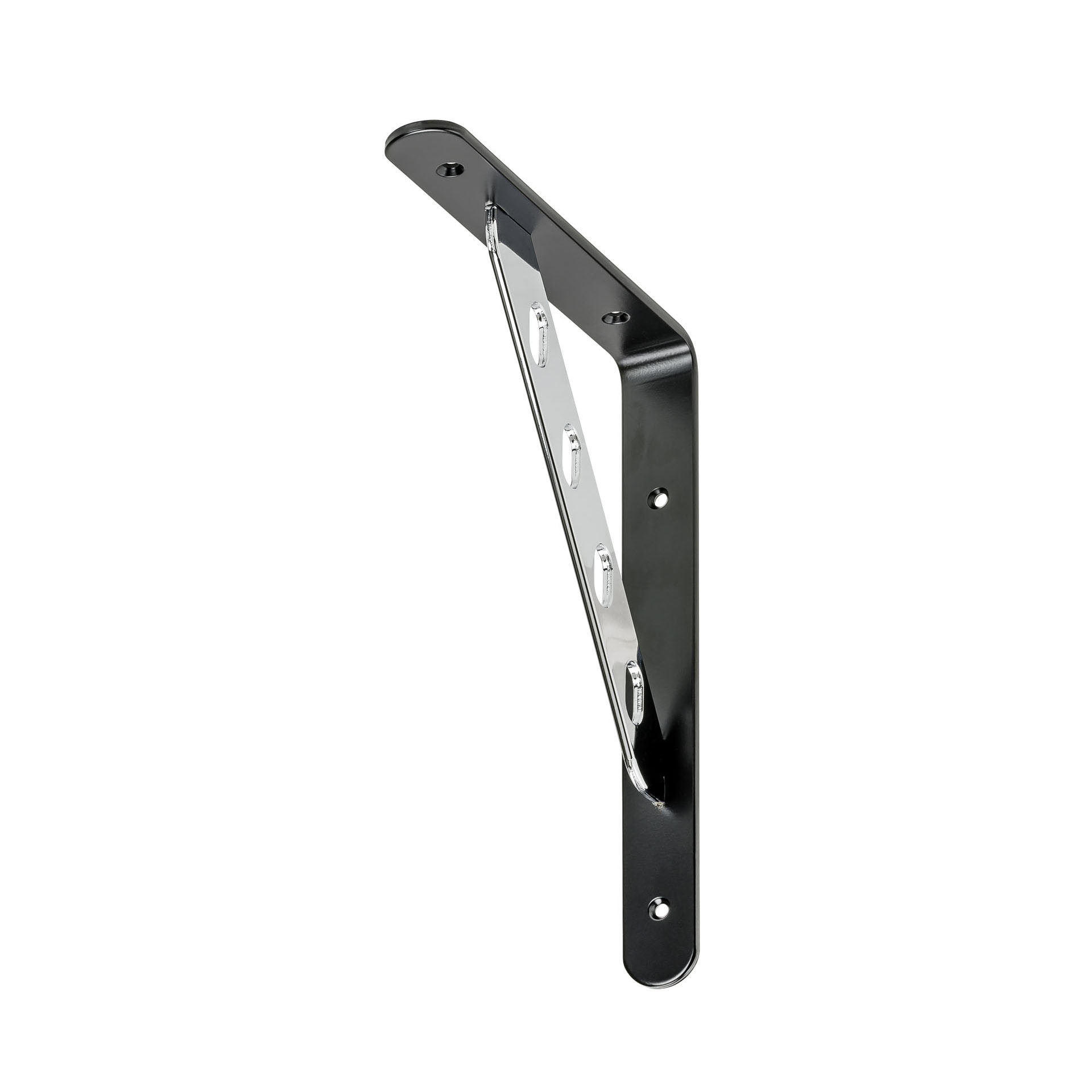 Shelf Bracket Alpha – Black Chrome (00144250SC) - Vormann SA