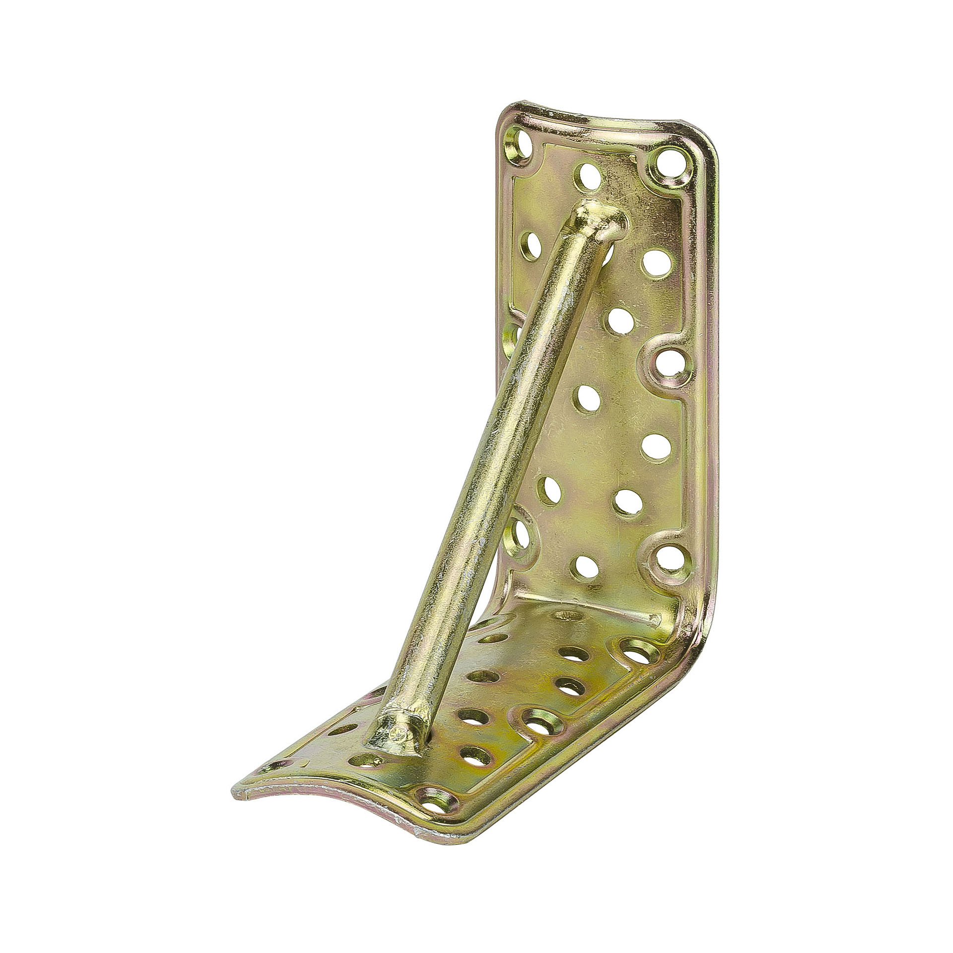 Angle Round Pole Connector WS – Galvanise (070110000) - Vormann SA